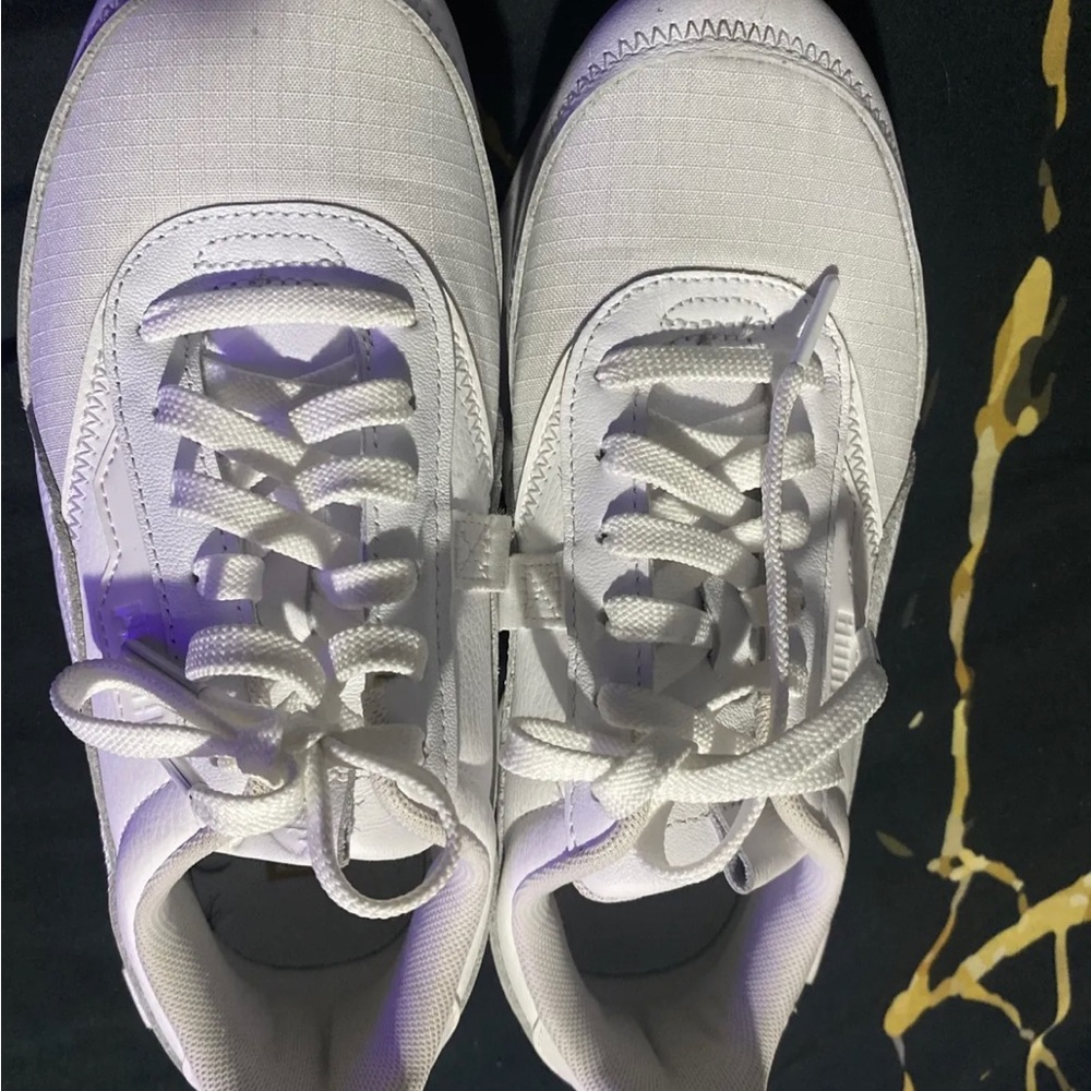 Puma White Future Rider X Tmc The Marathon Shoes Us 5… - Gem